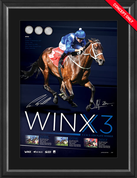 Winx Dual-Signed "Winx3" Lithograph - Personally Signed by Bowman and ...